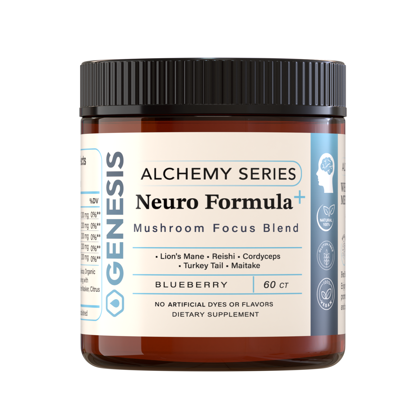 Genesis Alchemy: NeuroFormula – Mushroom Focus Blend
