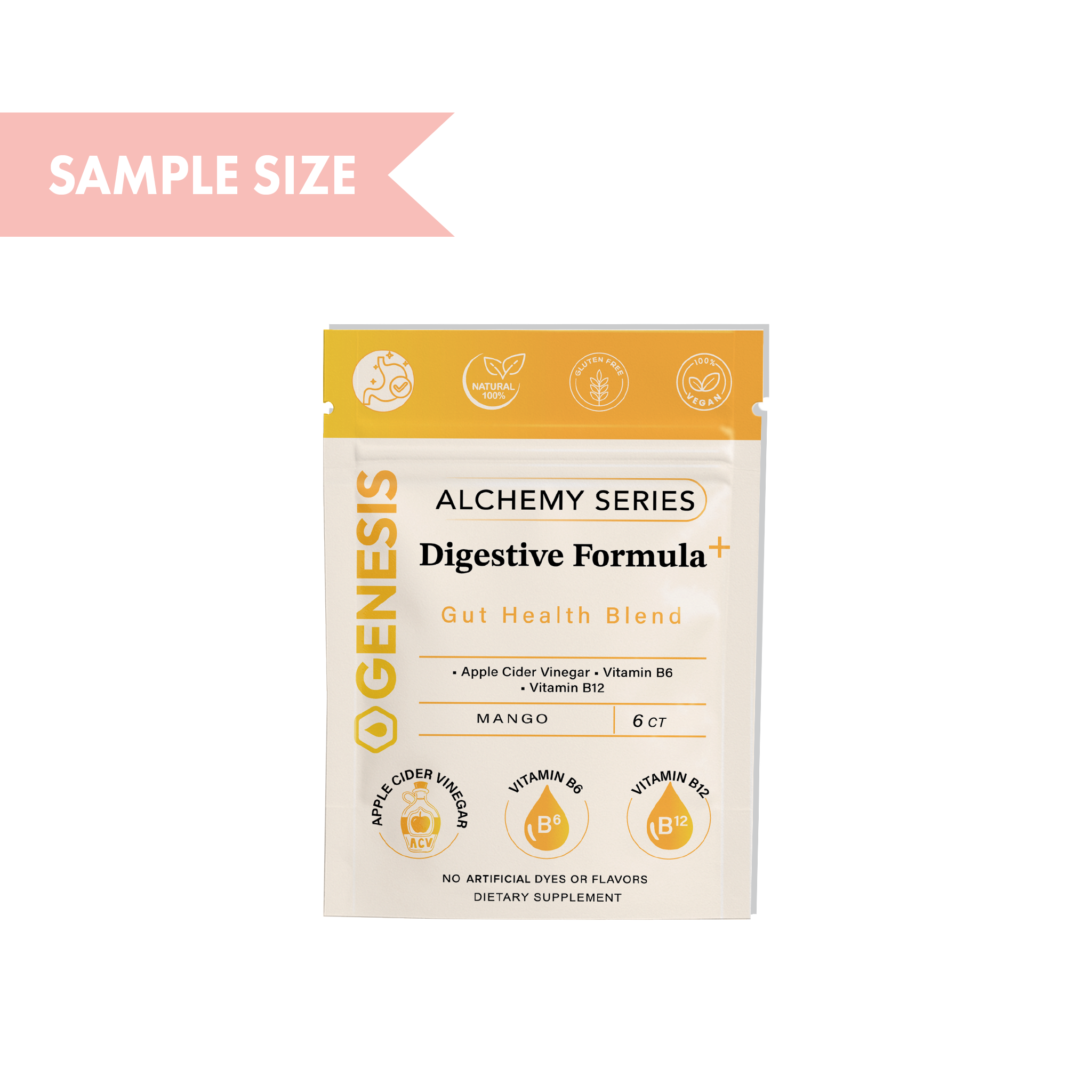 SAMPLE PACK | Genesis Alchemy: Digestive Formula – Metabolism + Gut He