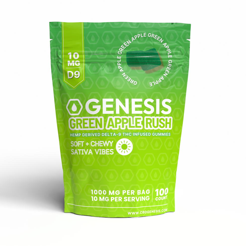 Genesis Delta 9 THC Gummies - Potent and Delicious | 10MG D9